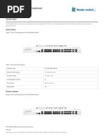 FortiGate 100F Datasheet Overview | PDF | Firewall (Computing ...