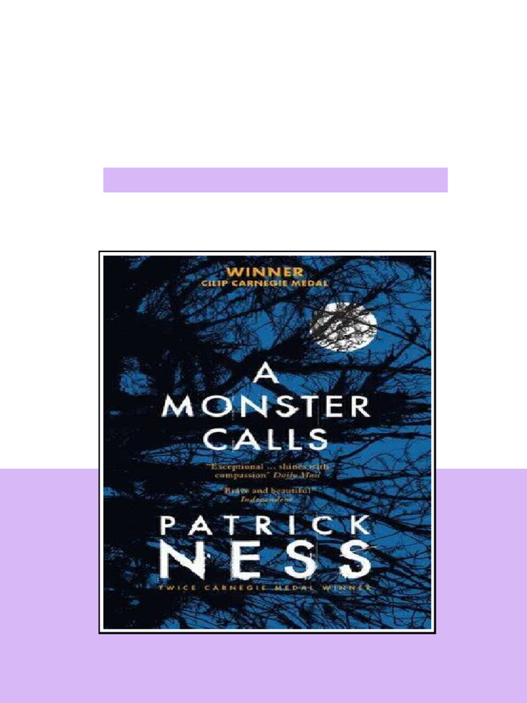 A Monster Calls Patrick Ness pdf available | PDF