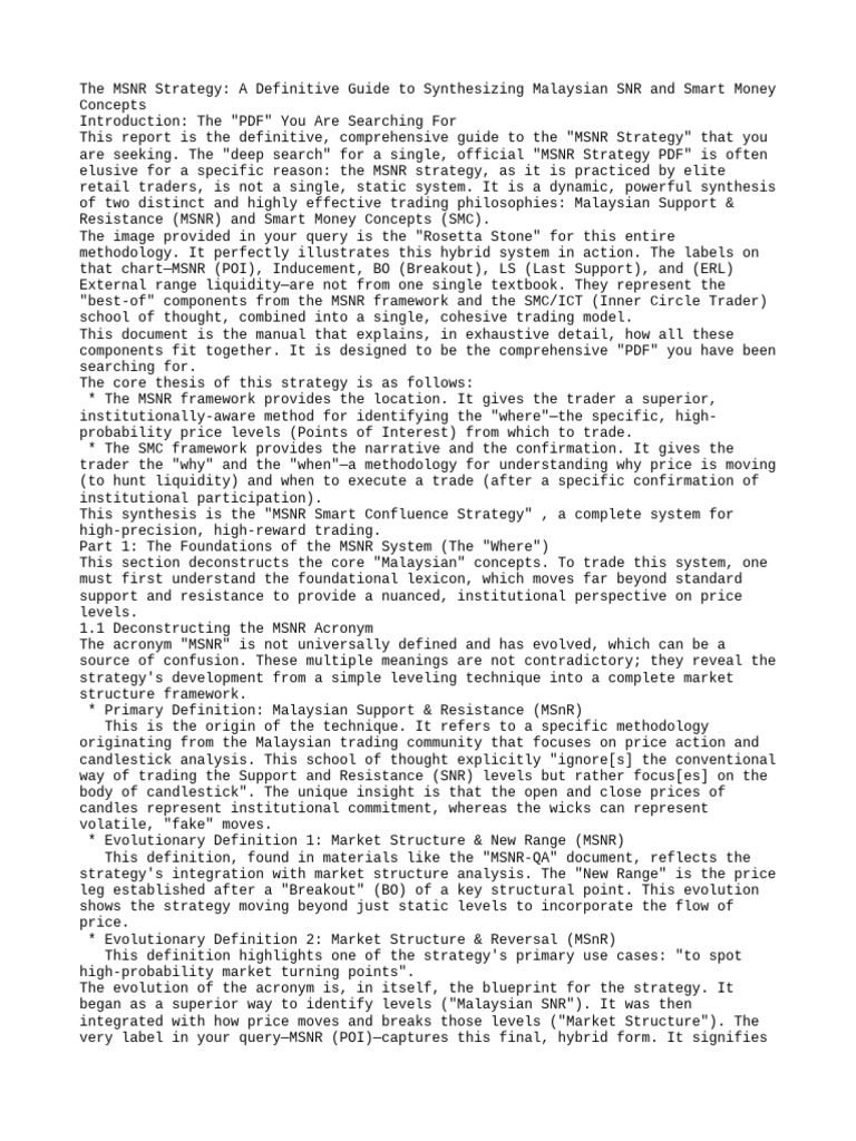 949750568-Msnr | PDF | Market Trend | Technical Analysis