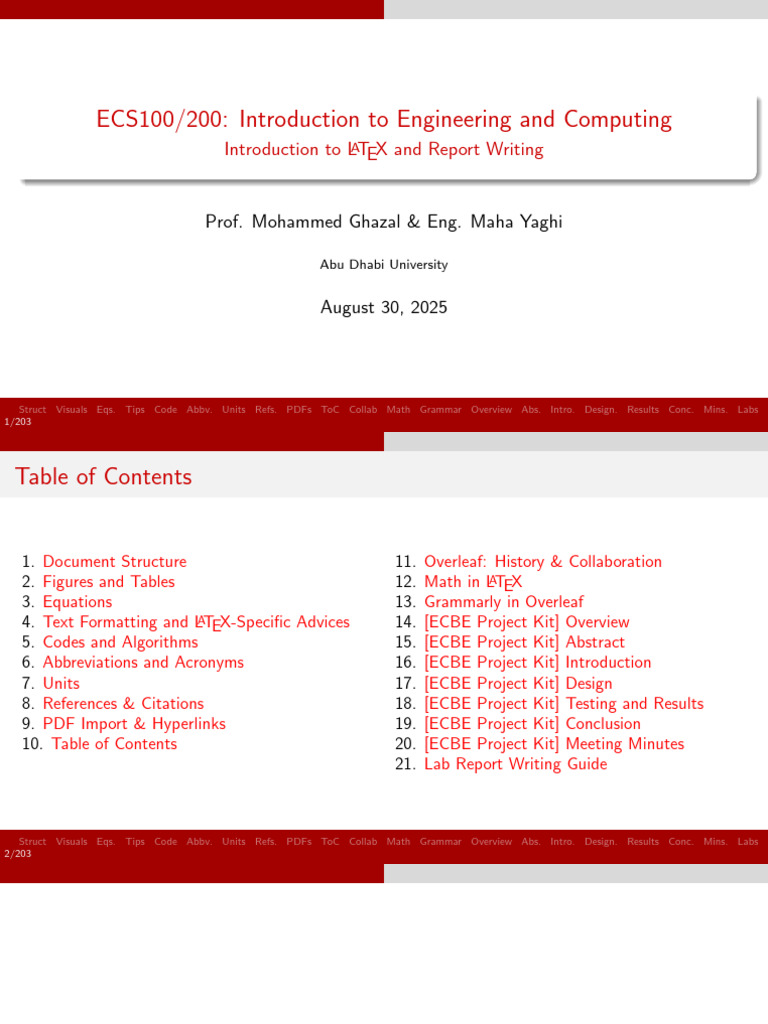 LaTeX Guide for Engineering Reports | PDF | International System Of ...
