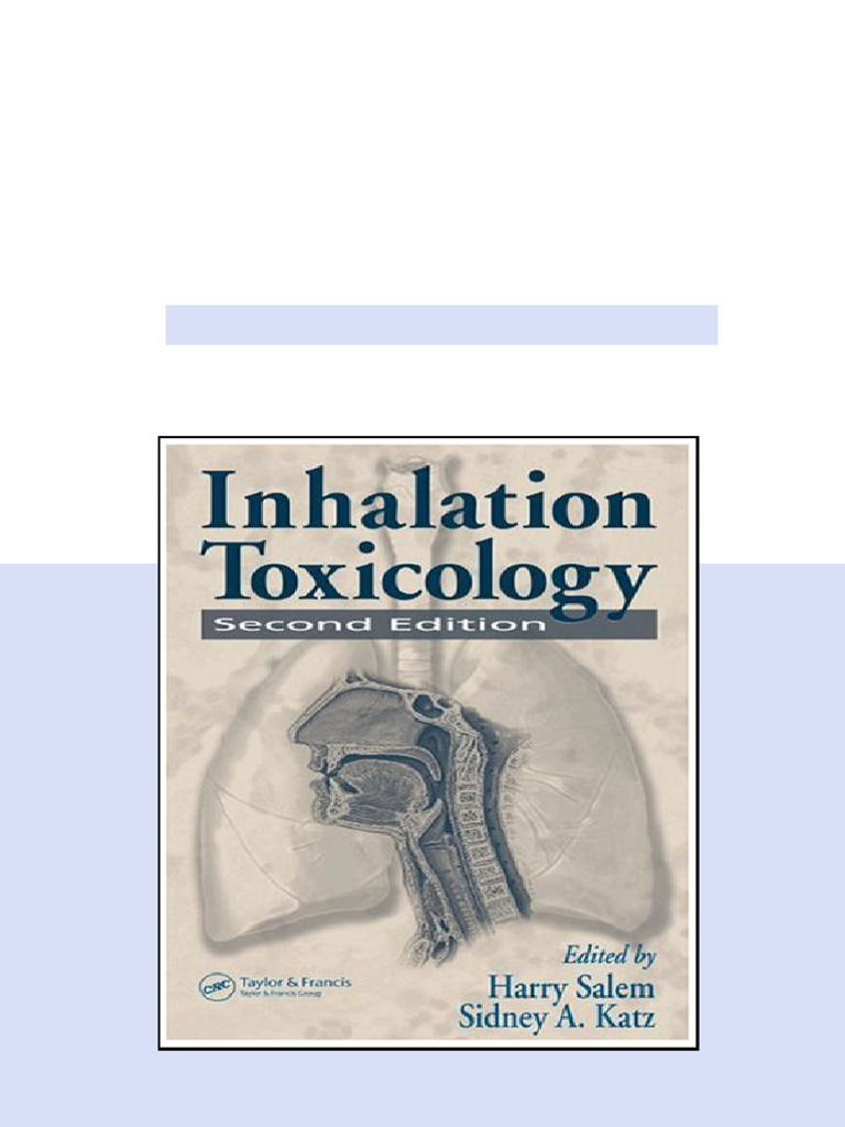 (Ebook) Inhalation Toxicology, Second Edition by Salem Harry, Sidney A ...
