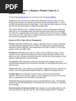 Espoused vs Enacted Values in Organizations | PDF | Factor Analysis ...