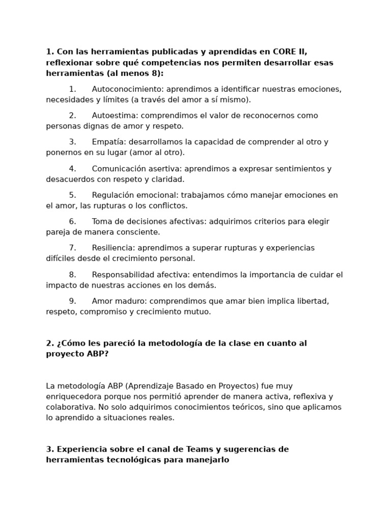 Trabajo Final Core | PDF