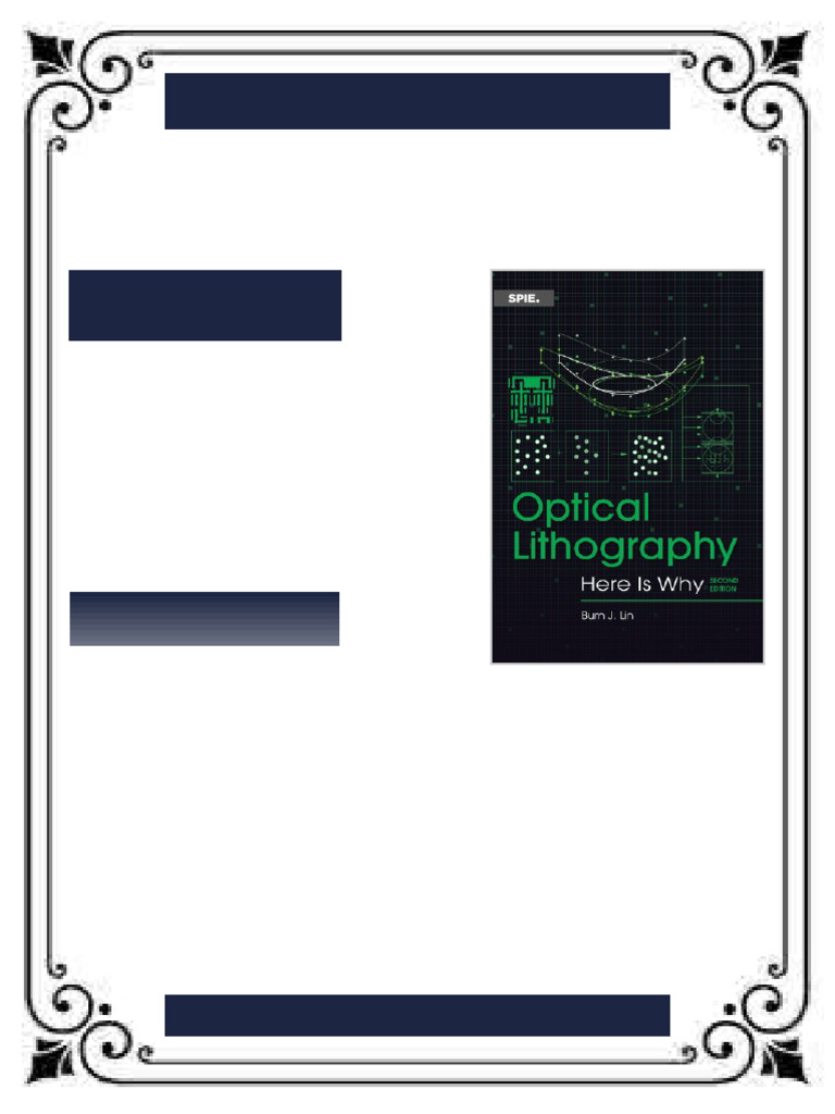 OPTICAL LITHOGRAPHY here is why 2nd Edition Burn Jeng Lin eBook latest ...