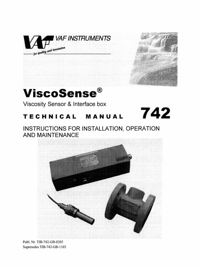 VAF Visco Sense Sensor 2 | PDF