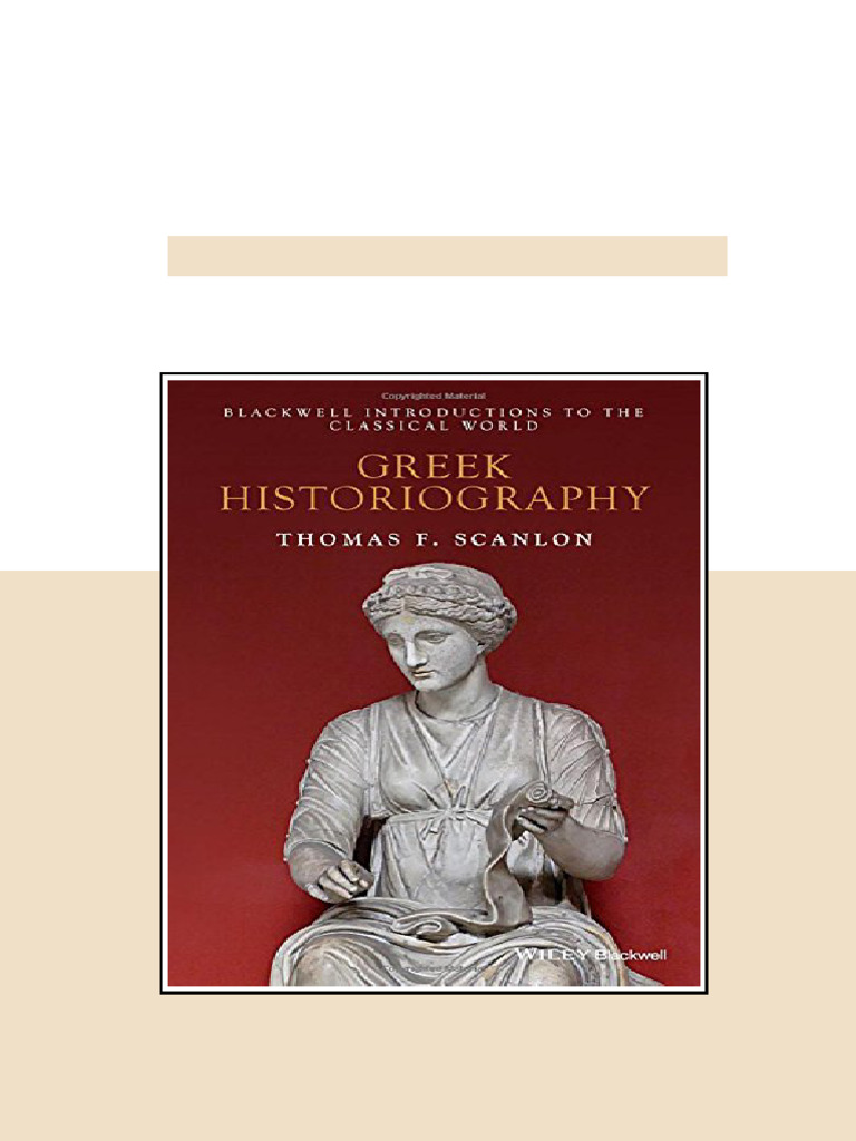Greek Historiography 1st Edition Scanlon - ebook and textbook resources ...