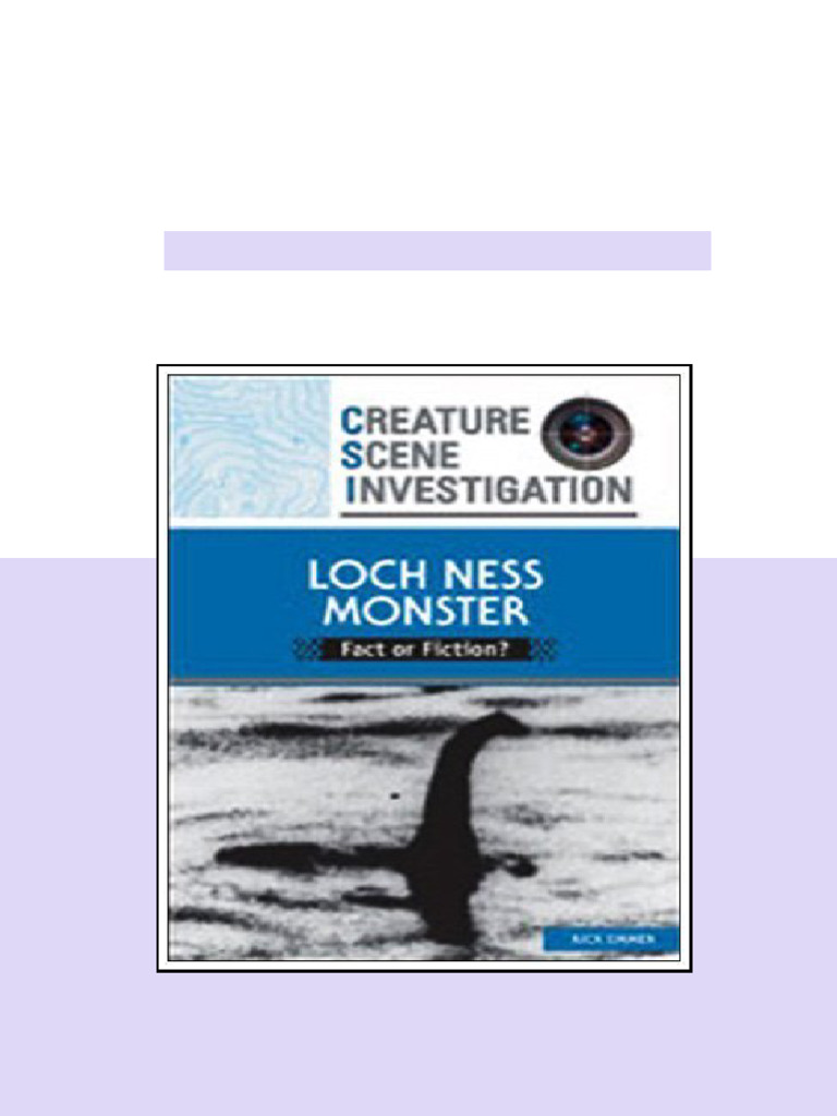 Loch Ness Monster Rick Emmer - ebook and textbook resources | PDF ...