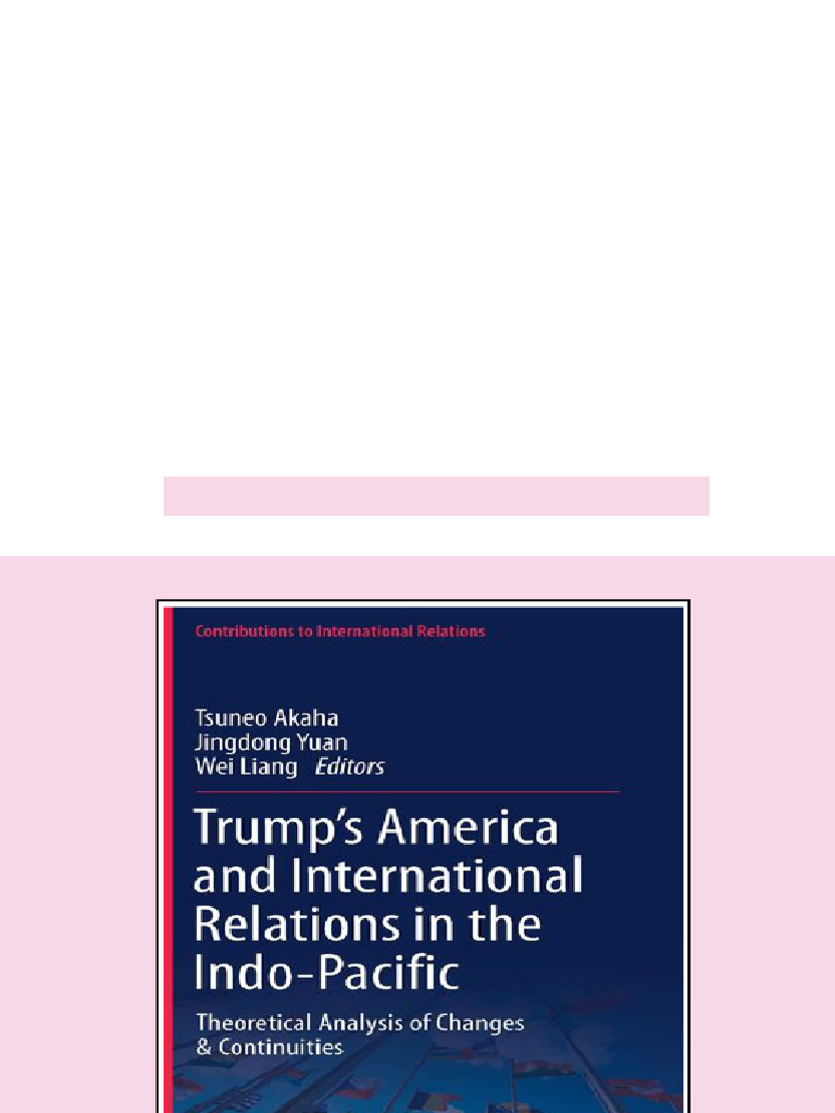 (Ebook) Trump’s America and International Relations in the Indo-Pacific ...