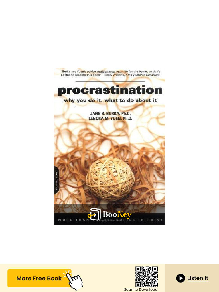 Procrastination PDF | PDF | Professional Skills | Procrastination