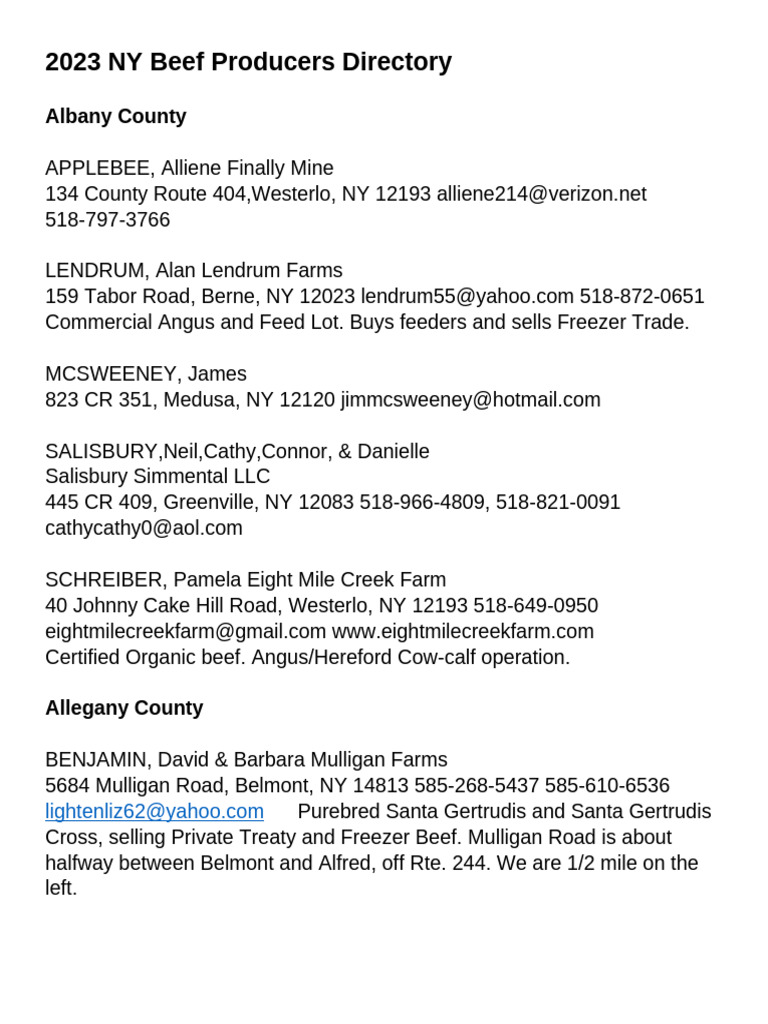 2023 New York Beef Producers Guide | PDF | Livestock | Cattle
