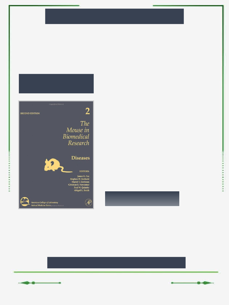 The Mouse in Biomedical Research Volume 2 Second Edition Diseases ...