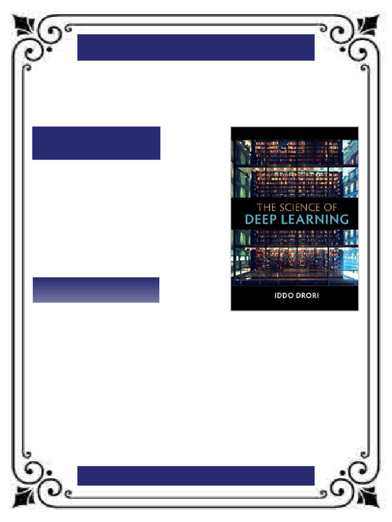 The Science of Deep Learning Iddo Drori eBook master edition | PDF ...