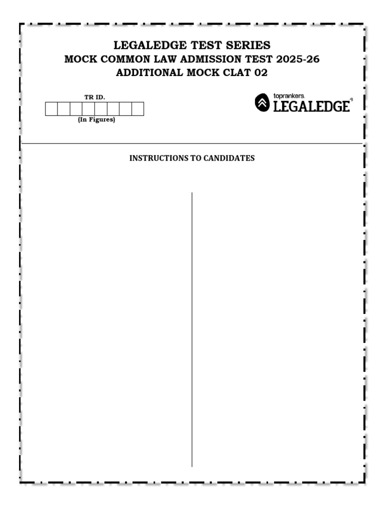 Additional Mock Clat 02 Qs @Lawmafia | PDF | Bat | Multilingualism