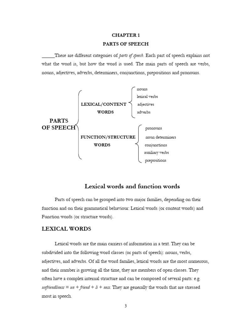 Understanding Parts of Speech | PDF | Part Of Speech | Verb