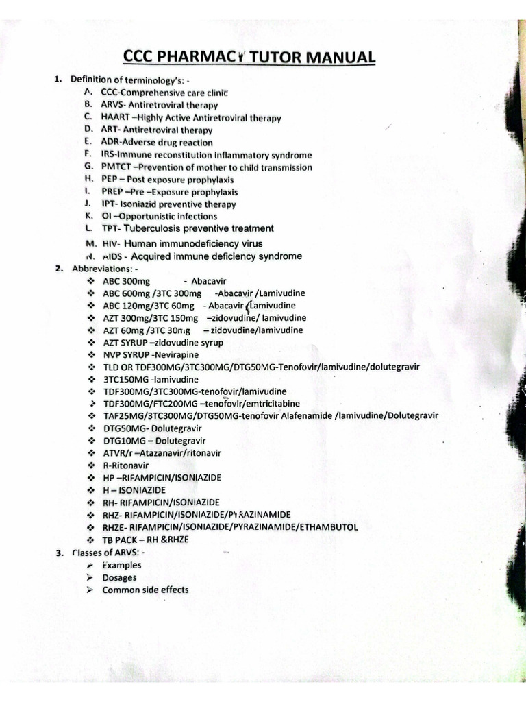 CCC Pharmacy | PDF