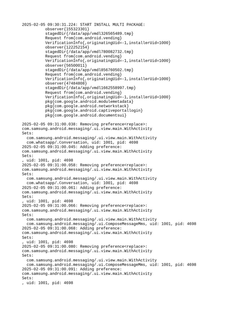 Pm Debug Info | PDF | Software | Mobile Software
