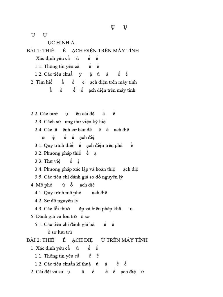 Tai Lieu Hoc Tap Thiet Ke Mach Dien, Dien Tu Tren May Tinh | PDF