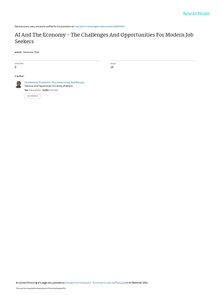 MPRA_paper_122720 | PDF | Artificial Intelligence | Intelligence (AI ...