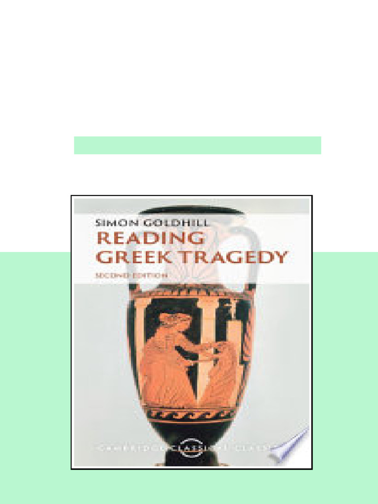 (Ebook) Reading Greek Tragedy (2nd Edition) by Simon Goldhill ISBN ...