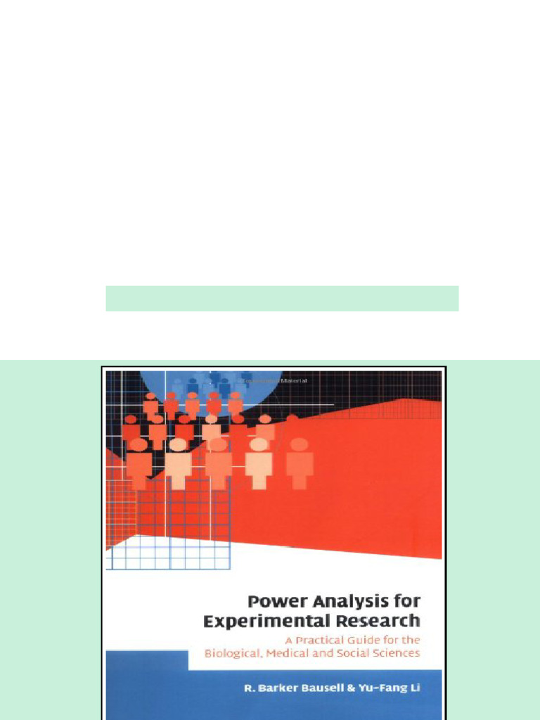 (Ebook) Power Analysis for Experimental Research: A Practical Guide for ...