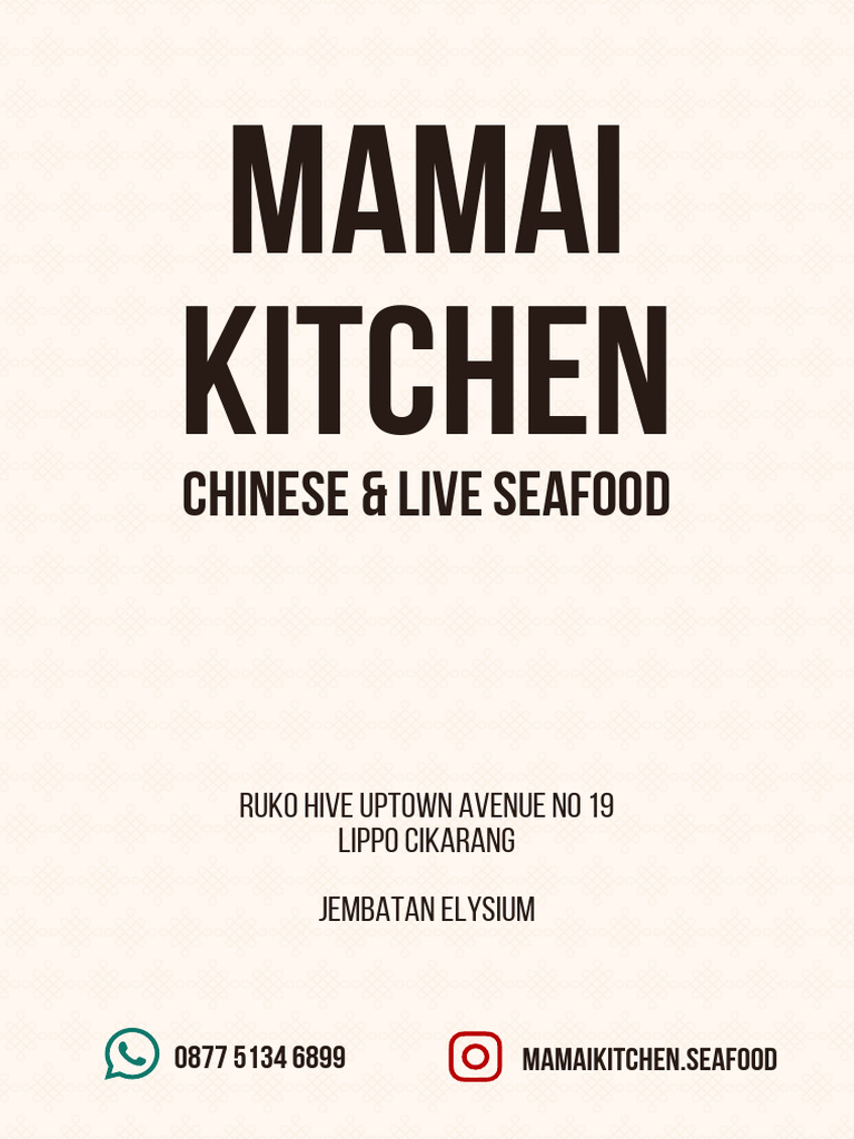 Mama I Kitchen: Chinese Seafood Delights | PDF | Foods | Cuisine