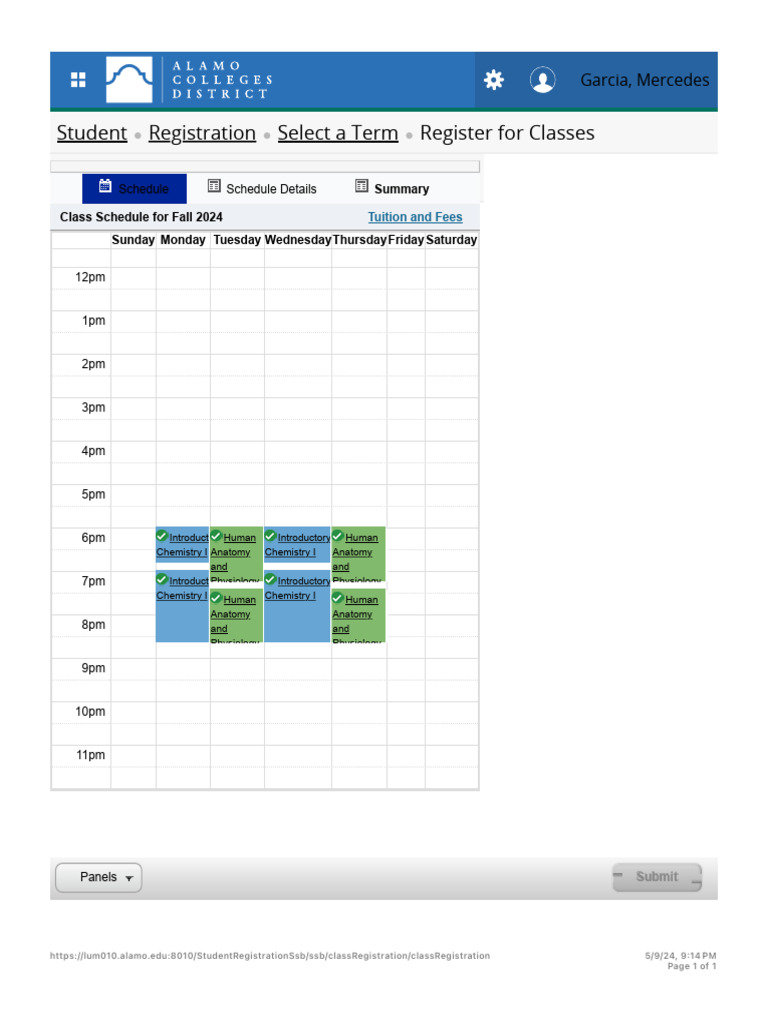 Fall 2024 Class Registration Guide | PDF