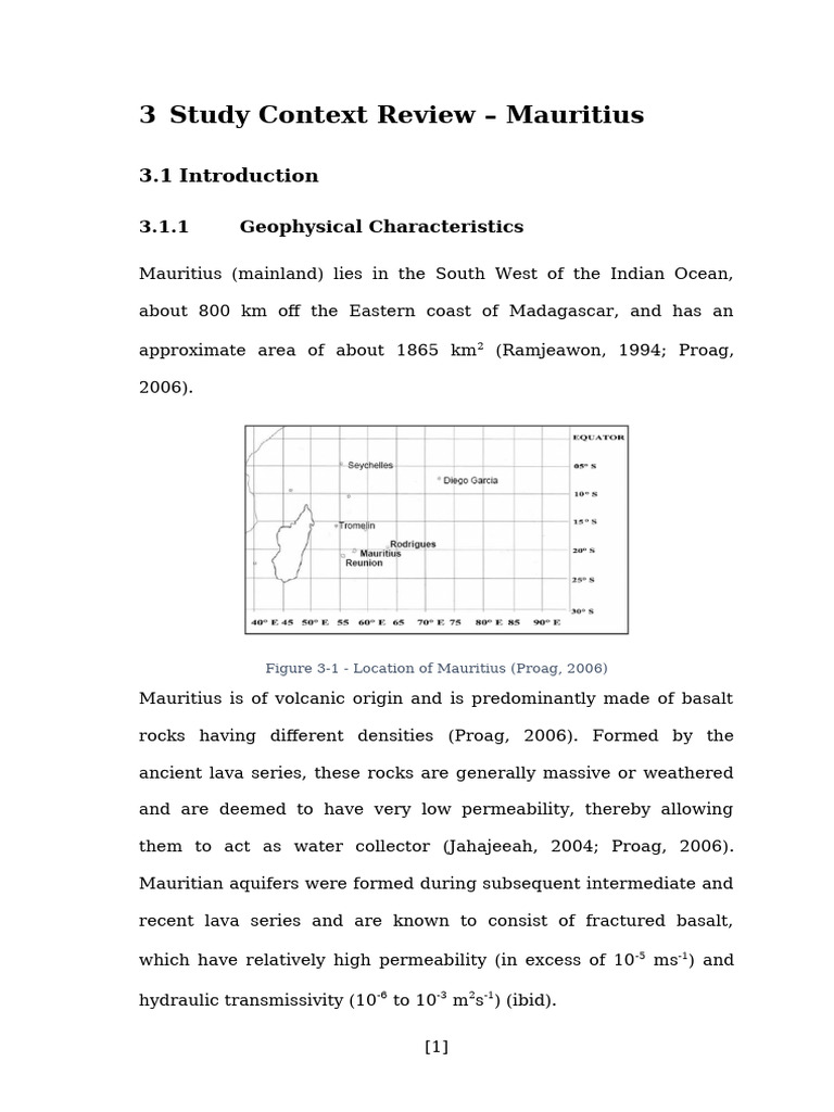 Chapter 3 Study Context Review Draft 11.05.2022 Version 0 | PDF ...