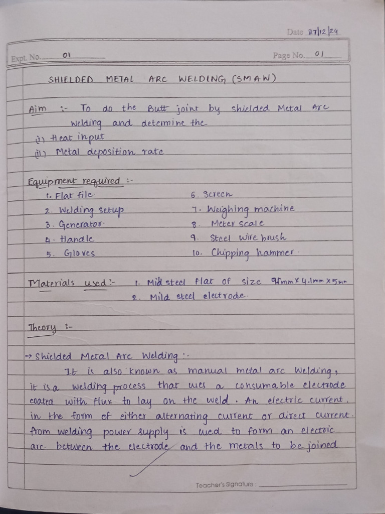 Shilded Metal Arc Welding | PDF | Welding | Construction