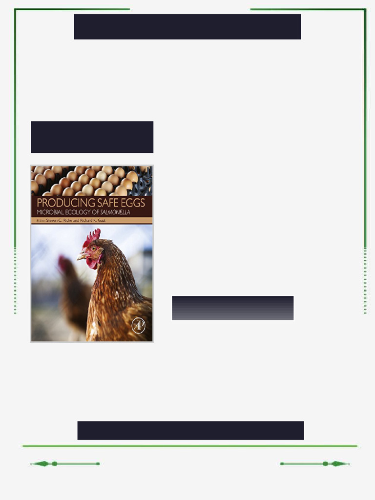 Producing safe eggs: microbial ecology of salmonella 1st Edition Steven ...