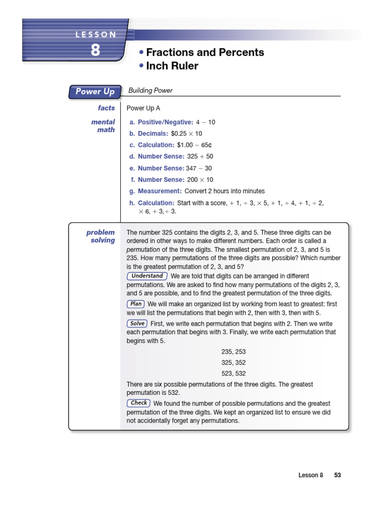 Understanding Fractions and Percents | PDF | Numbers | Mathematics