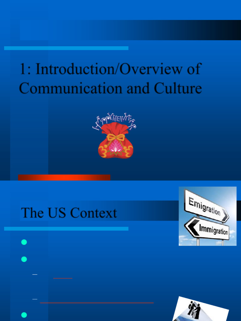 Module 1 - Intro to Culture | PDF | Communication | Human Communication