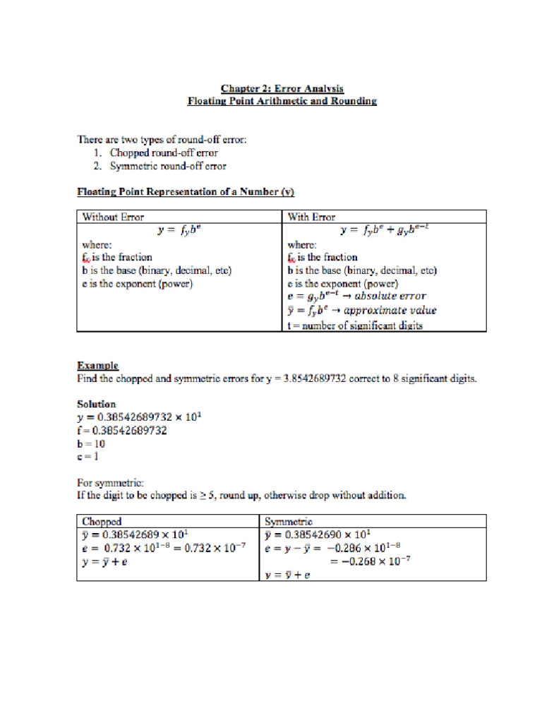 Section 5 Errors | PDF