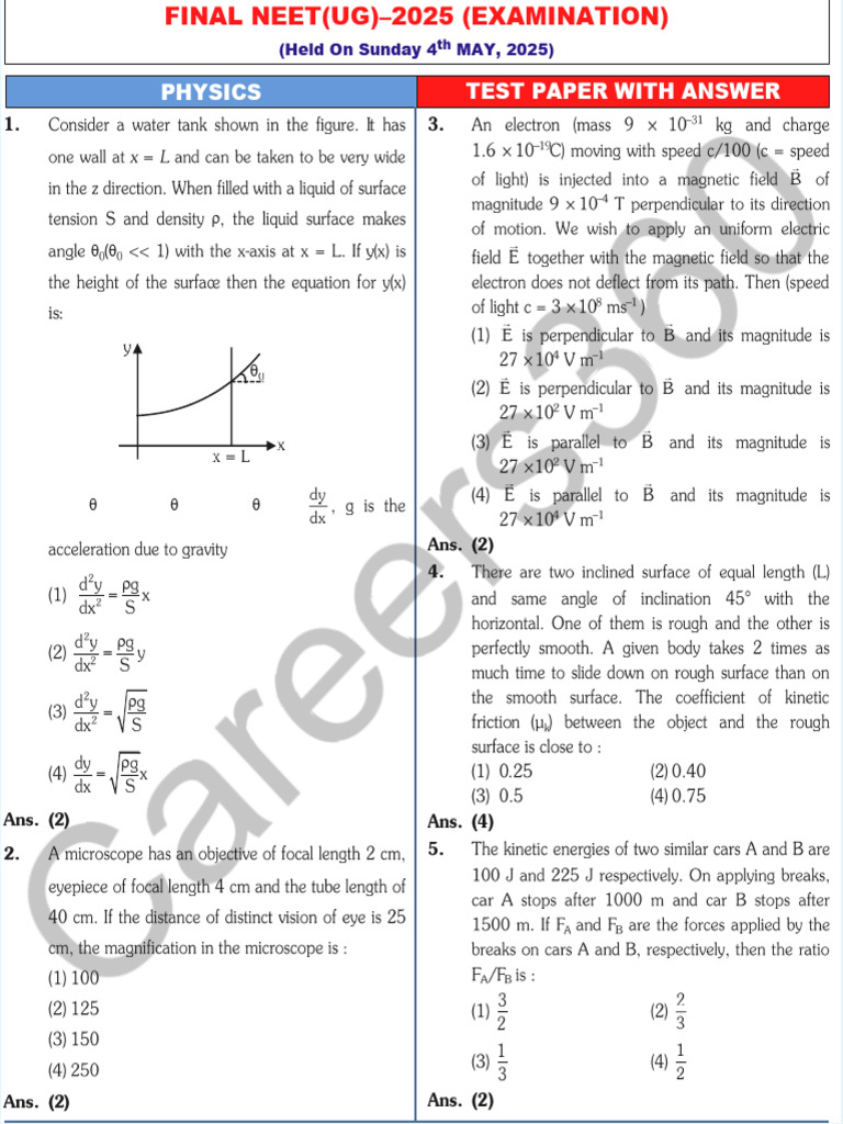 Code 45 Question Paperr | PDF | Standardized Tests | Student Assessment ...