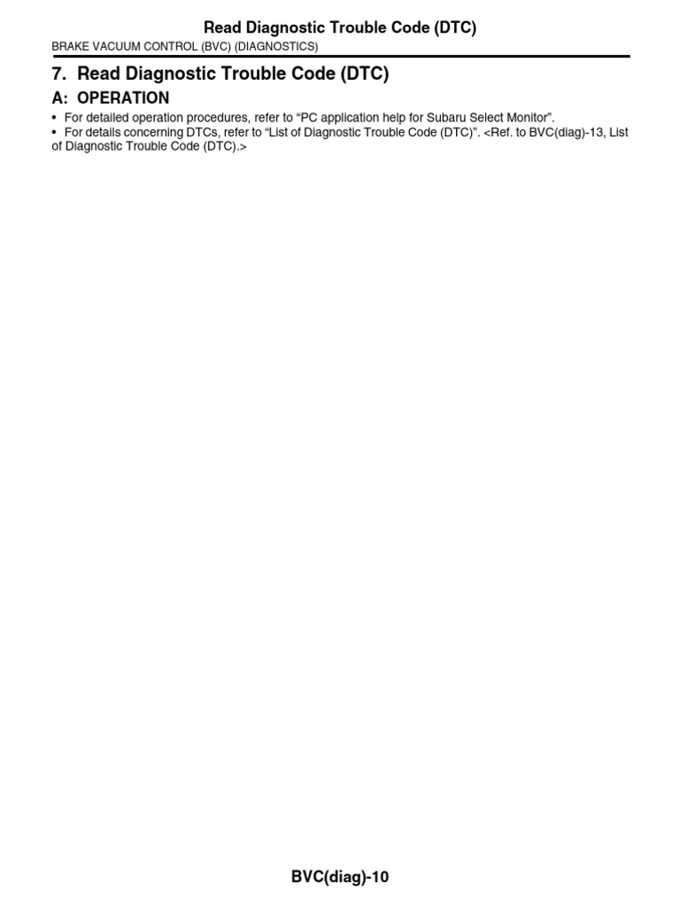 7 Read Diagnostic Trouble Code DTC | PDF