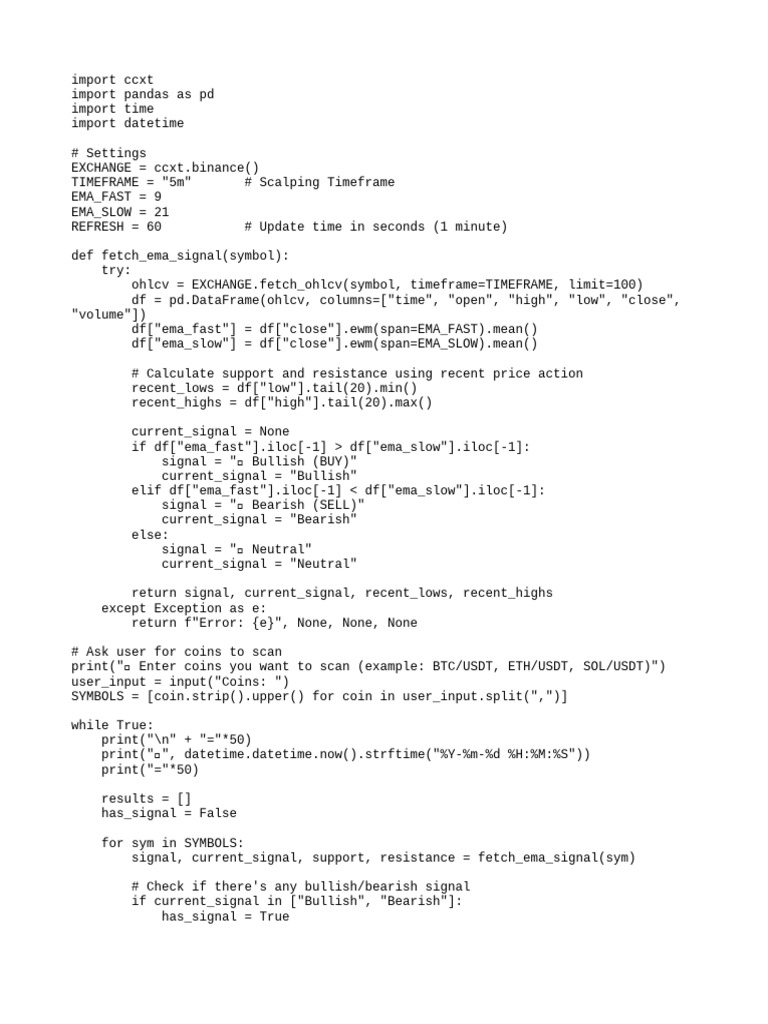 Bot for Scalping by Name | PDF
