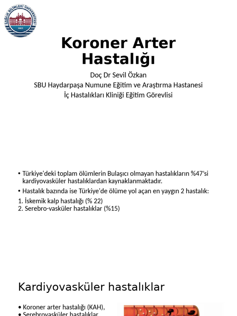 Koroner arter hastalığı | PDF