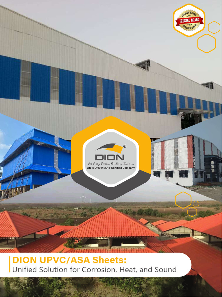 DION uPVC/ASA Sheets: Corrosion & Heat Resistance | PDF | Polyvinyl ...