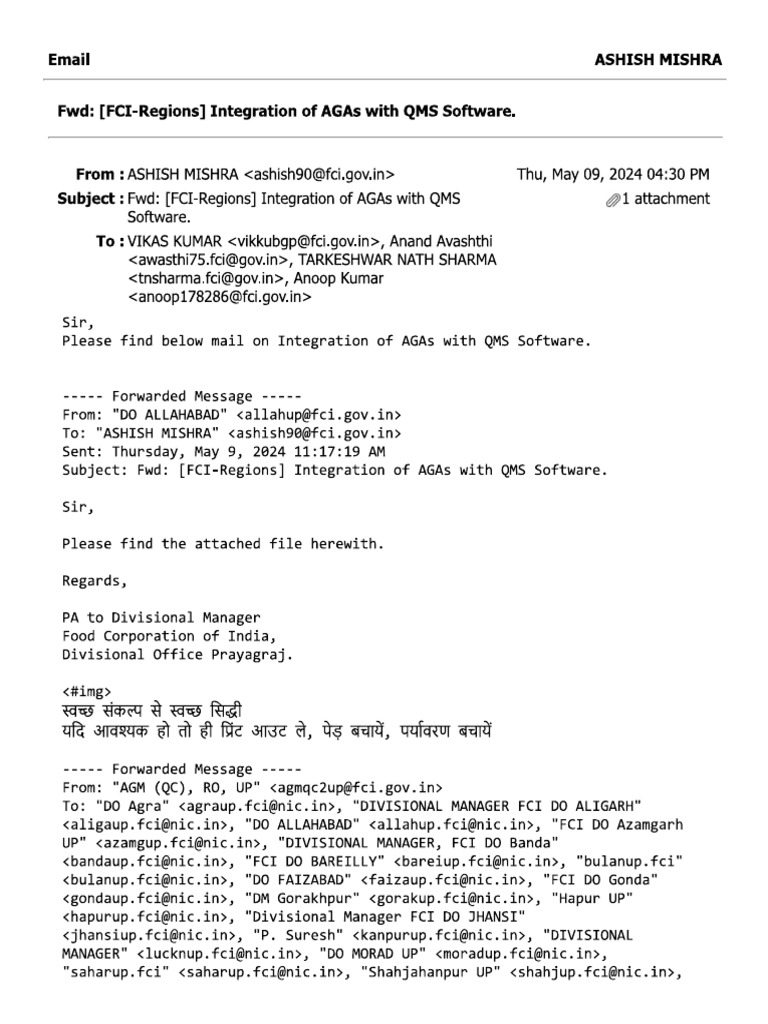 8. Integration of AGAs With QMS Software_09.05.24 | PDF