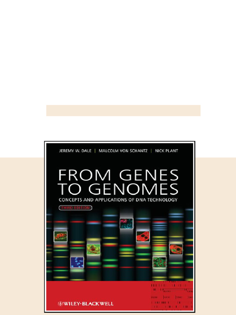 (Ebook) From Genes to Genomes: Concepts and Applications of DNA ...