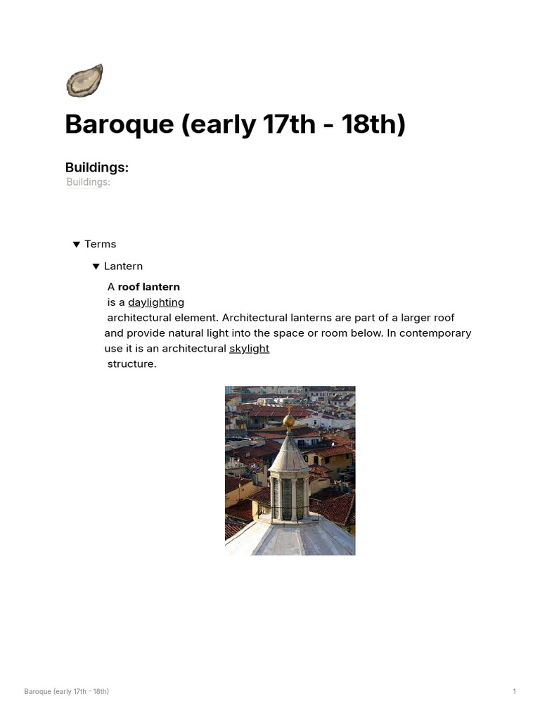 Baroque | PDF | Baroque | Architectural Design