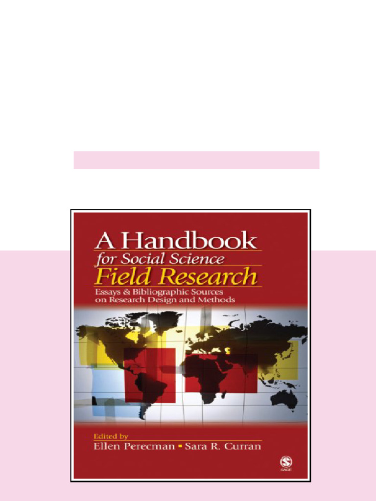 A Handbook for Social Science Field Research Essays Bibliographic ...