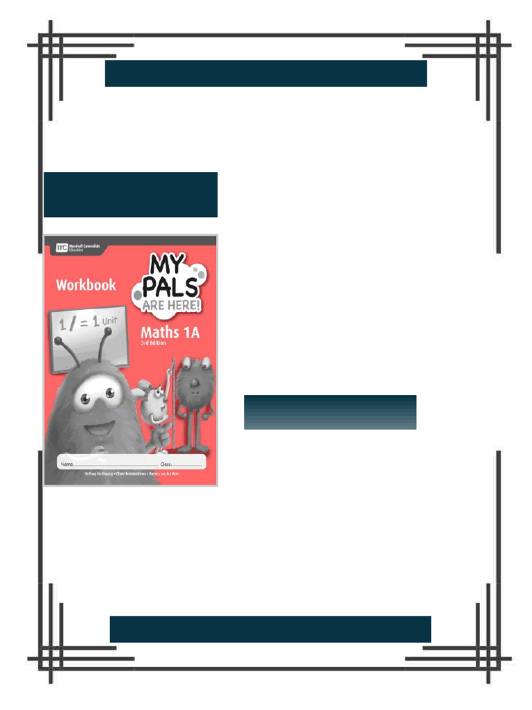 My Pals are Here Maths Workbook 1A Dr Fong Ho Kheong eBook 2025 full ...