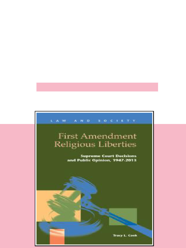 (Ebook) First Amendment Religious Liberties : Supreme Court Decisions ...