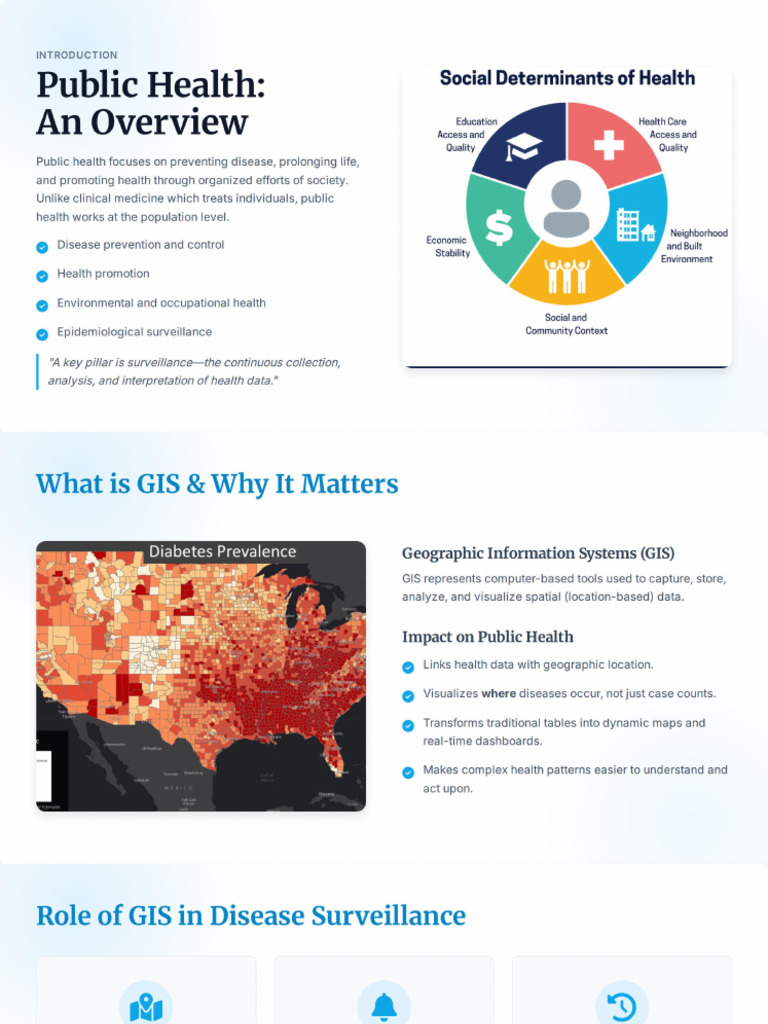 Public Health and GIS | PDF