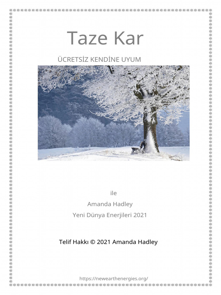 Fresh Snow Free Self Attunement | PDF
