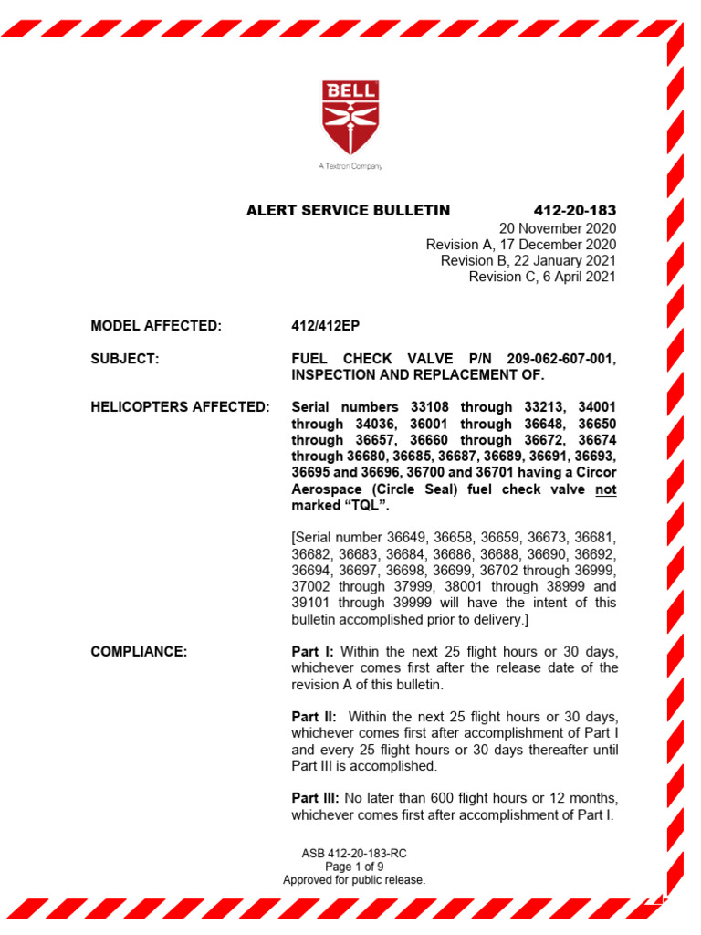 412-20-183 REV C | PDF | Valve