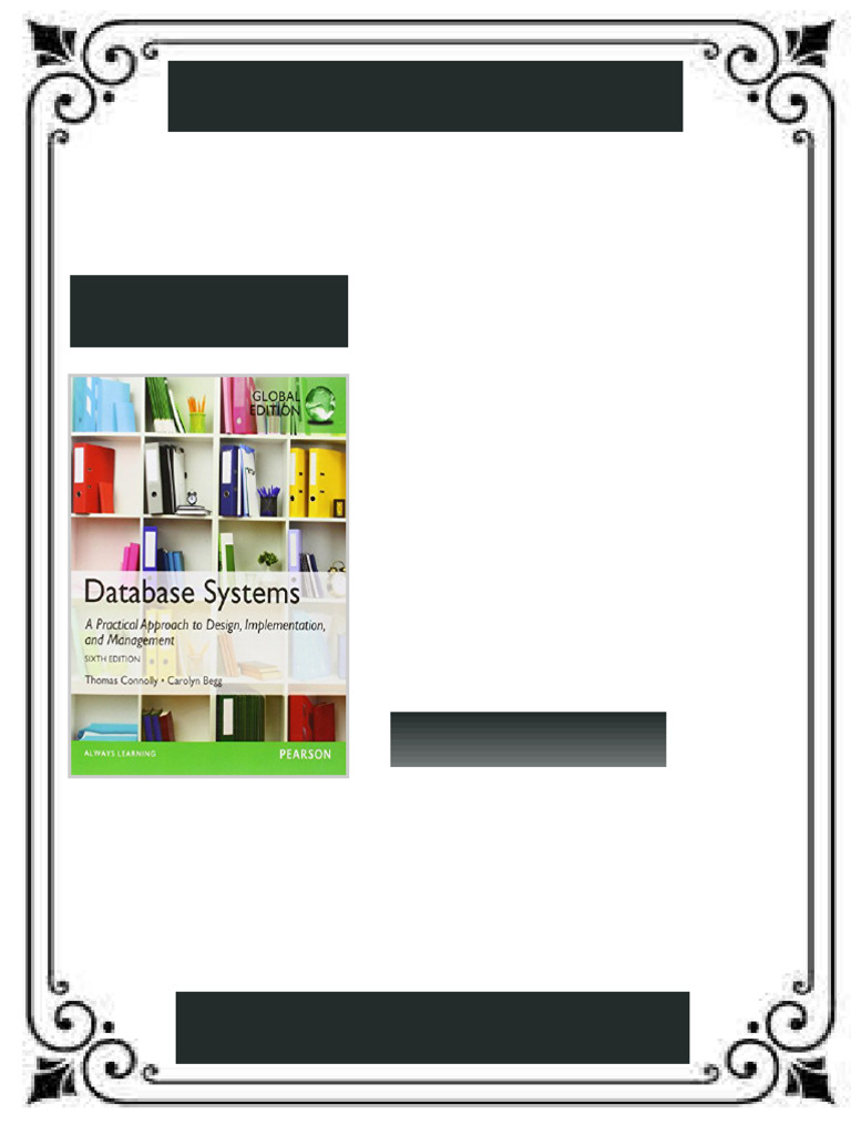 Database Systems A Practical Approach to Design Implementation and ...