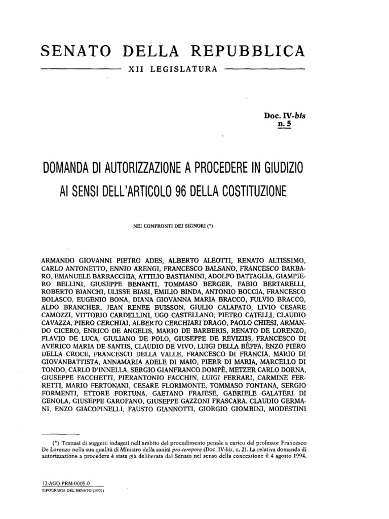 Doc. Iv-Bis, N. 5 | PDF