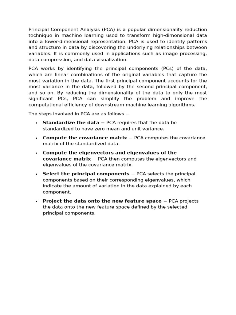 Understanding Principal Component Analysis | PDF | Principal Component ...
