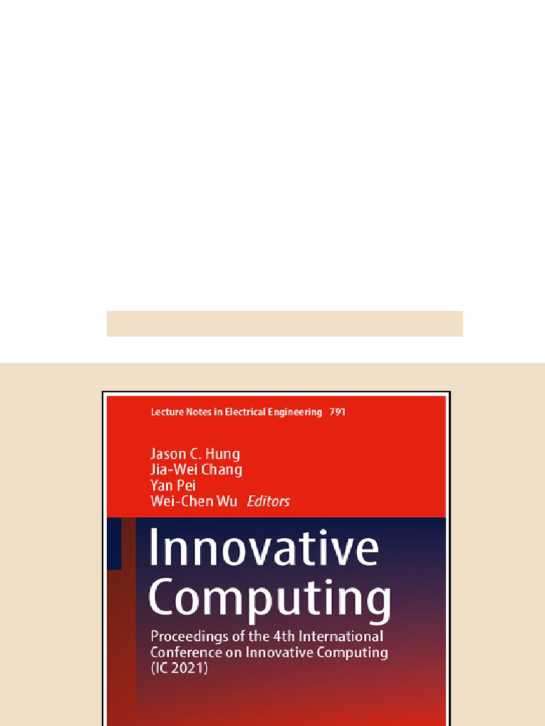 (Ebook) Innovative Computing: Proceedings of the 4th International ...